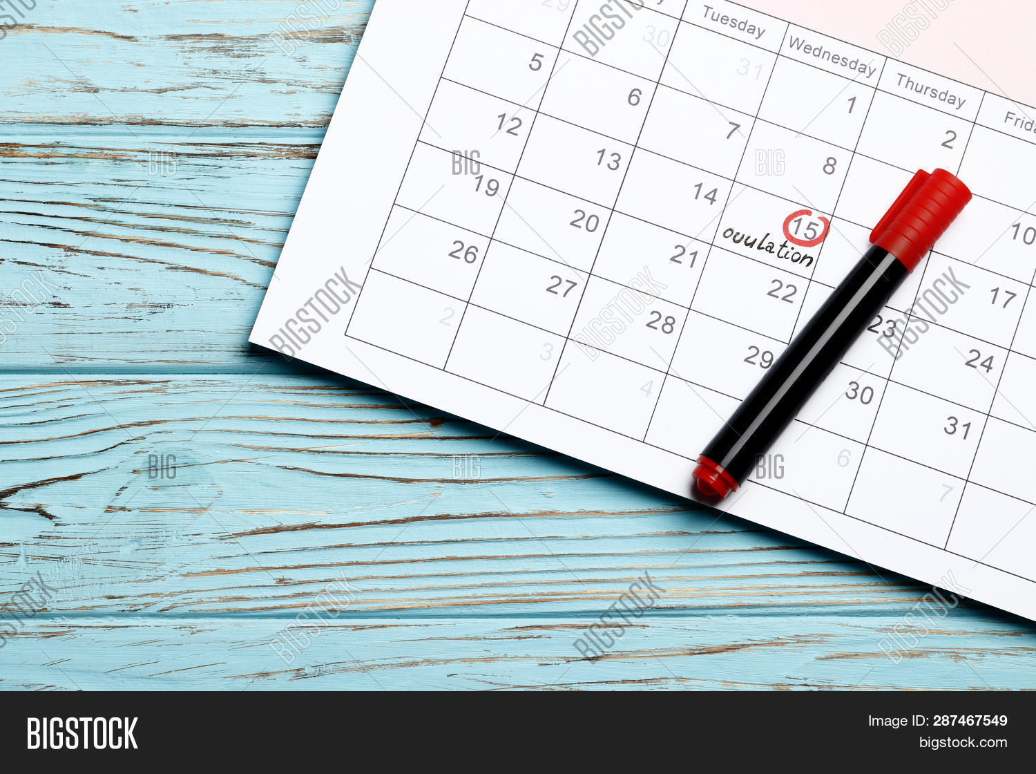 Circling Date 15th Day Image & Photo (Free Trial) | Bigstock
