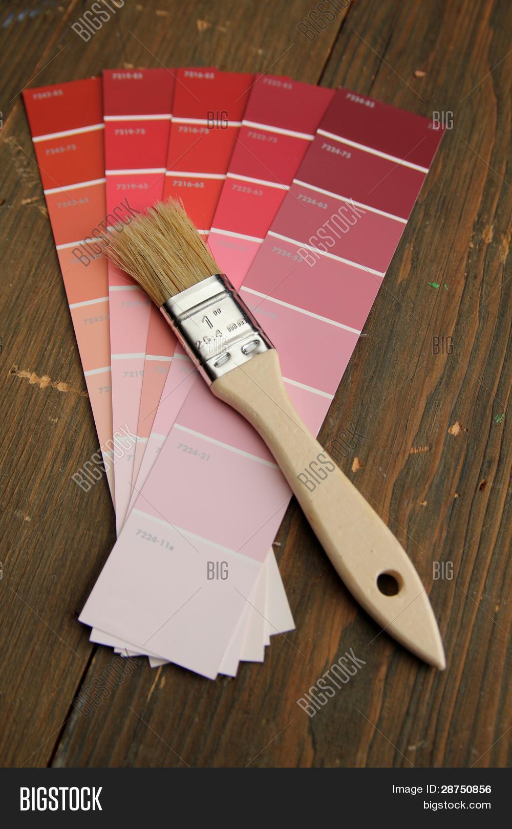 Brush On Red Color Image & Photo (Free Trial) | Bigstock