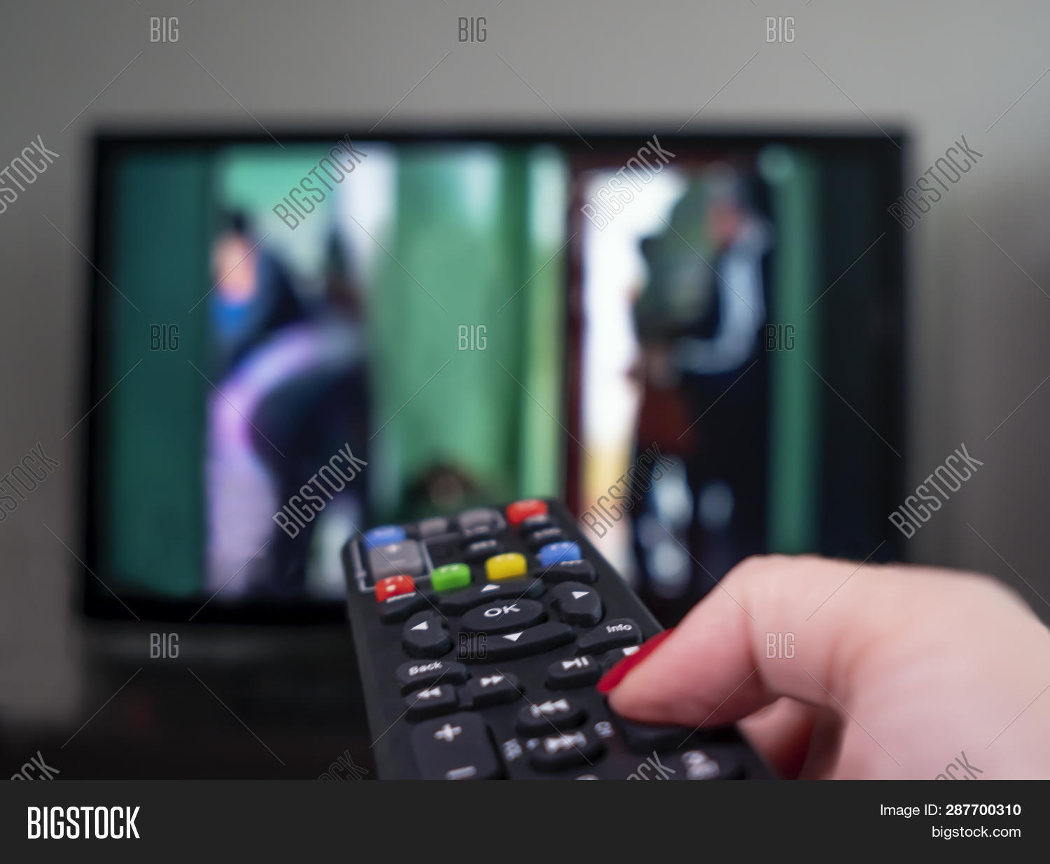Female Hand Remote Image & Photo (Free Trial) | Bigstock