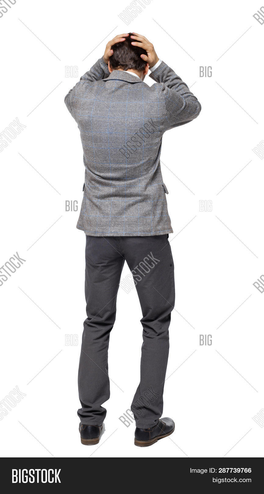 Back View Shocked Image & Photo (Free Trial) | Bigstock