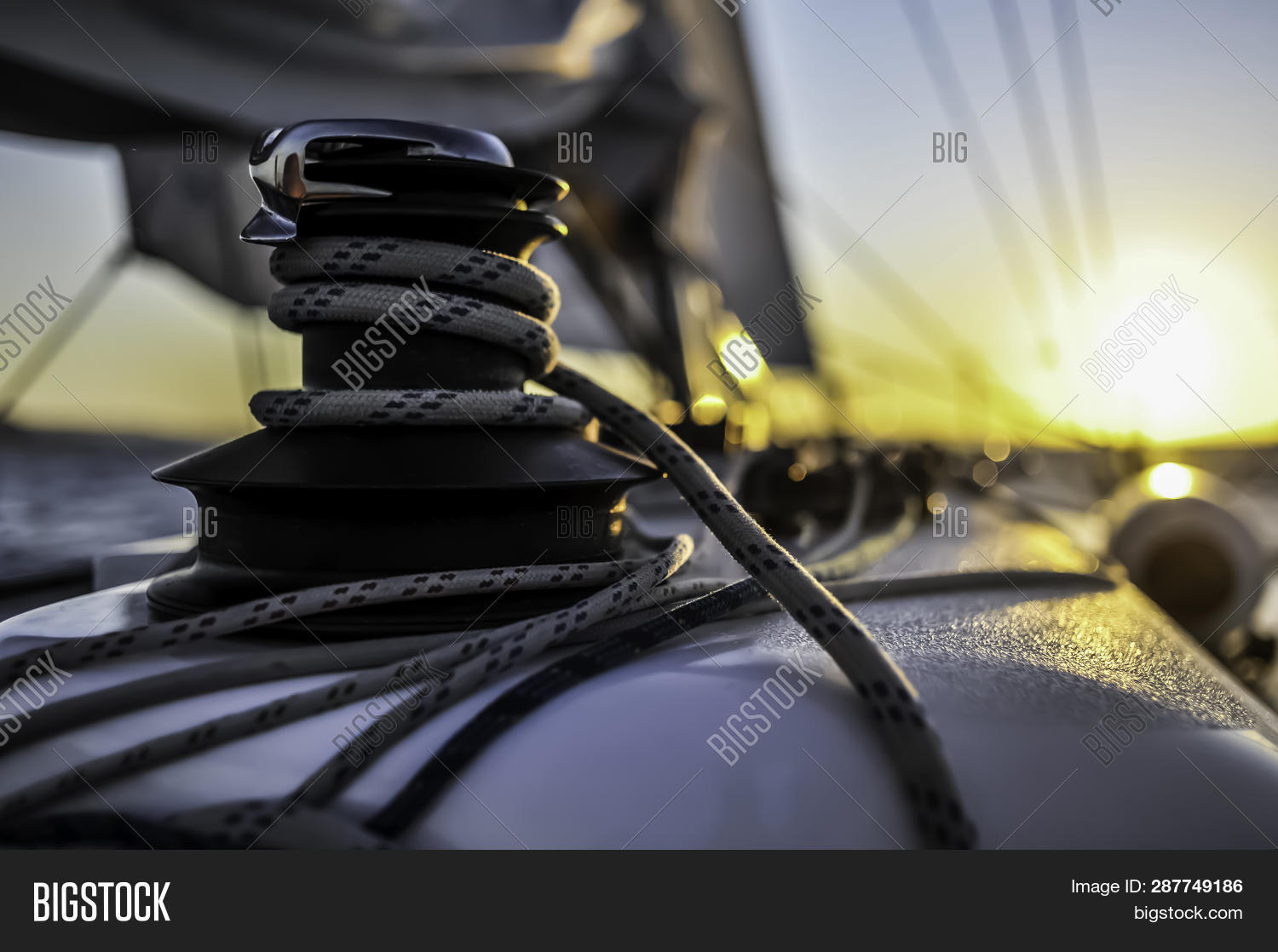 Sail Boat Set Sails Image & Photo (Free Trial) | Bigstock