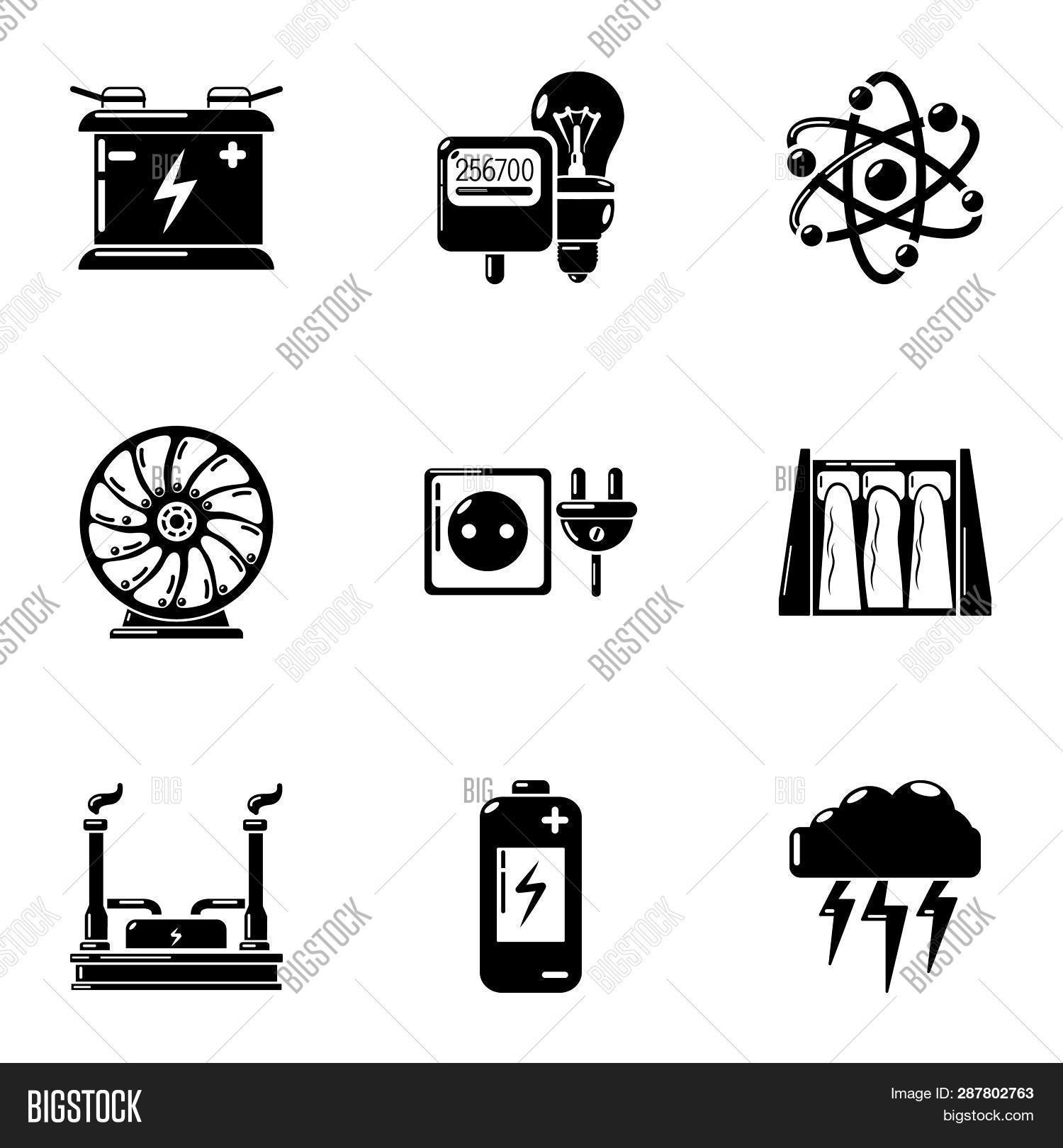Tension Icons Set. Image & Photo (Free Trial) | Bigstock