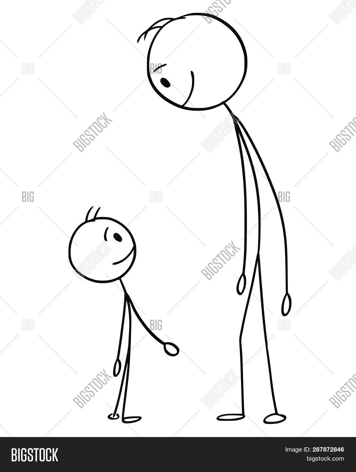 Cartoon Stick Figure Image & Photo (Free Trial) | Bigstock