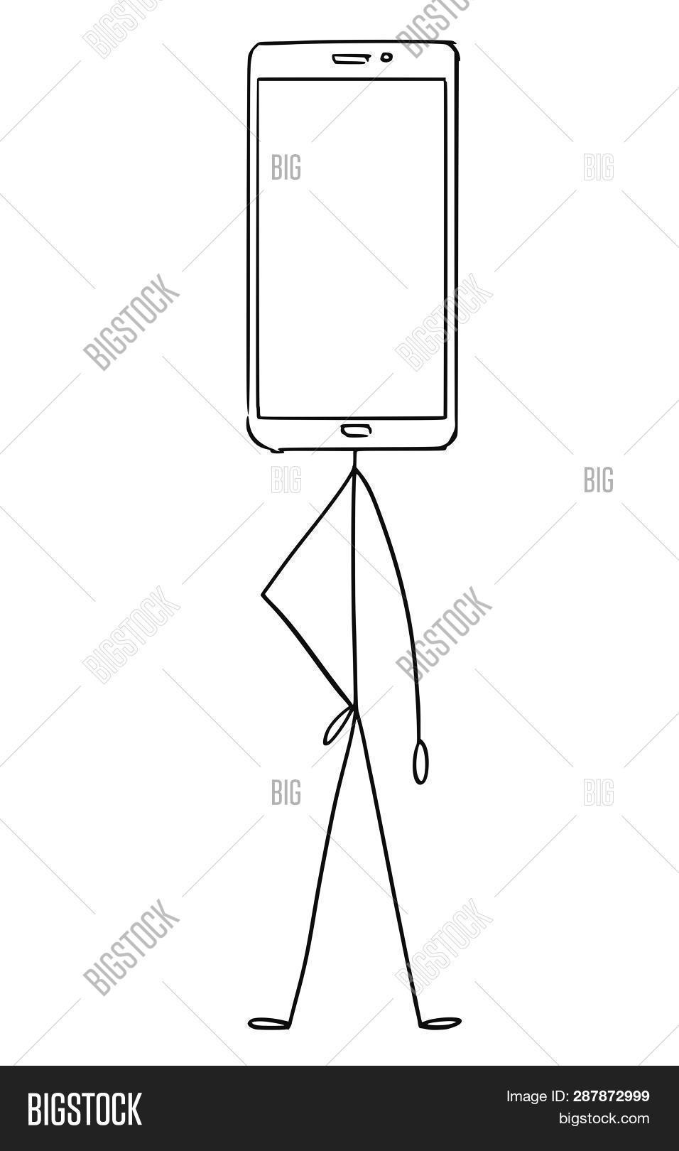Cartoon Stick Figure Image & Photo (Free Trial) | Bigstock