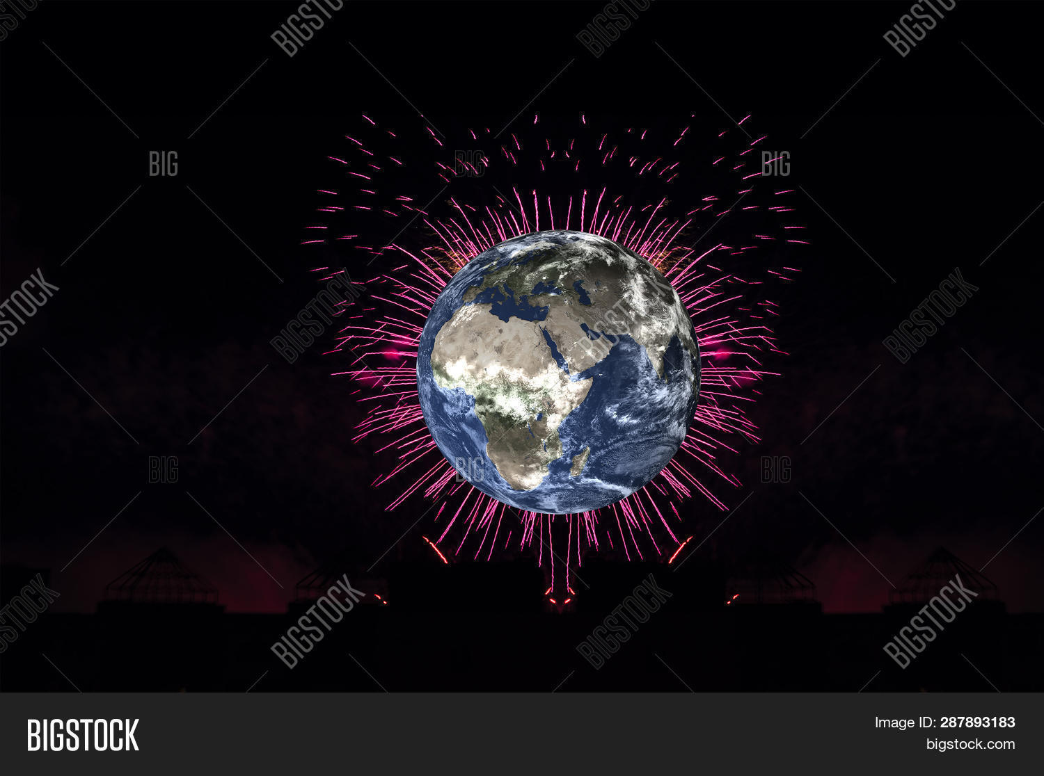 Planet Earth Pink Image & Photo (Free Trial) | Bigstock