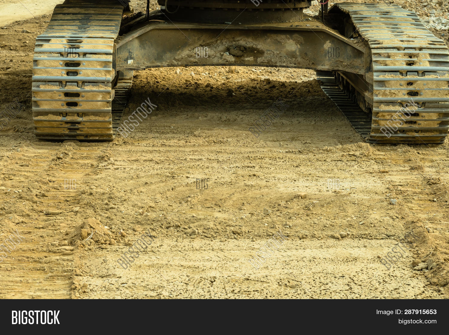 Front View Backhoe Image & Photo (Free Trial) | Bigstock