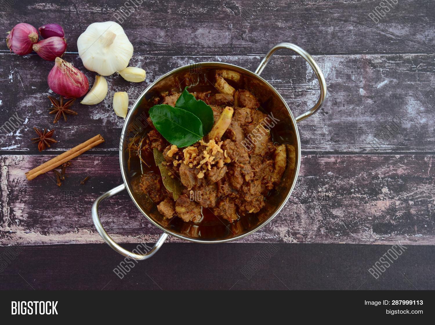 Rendang Daging Beef Image & Photo (Free Trial) | Bigstock