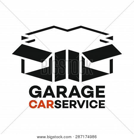 Garage Example Logo. Vector & Photo (Free Trial) | Bigstock