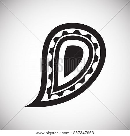 Buta Icon On White Vector & Photo (Free Trial) | Bigstock