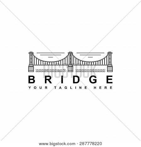 Simple Bridge Logo Vector & Photo (Free Trial) | Bigstock