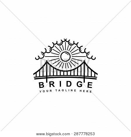 Simple Bridge Logo Vector & Photo (Free Trial) | Bigstock