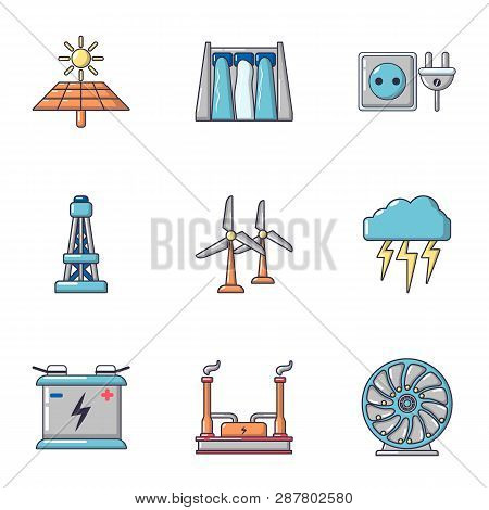 Intensity Icons Set. Image & Photo (Free Trial) | Bigstock