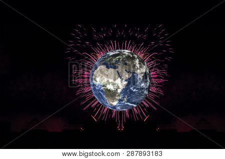 Planet Earth Pink Image & Photo (Free Trial) | Bigstock