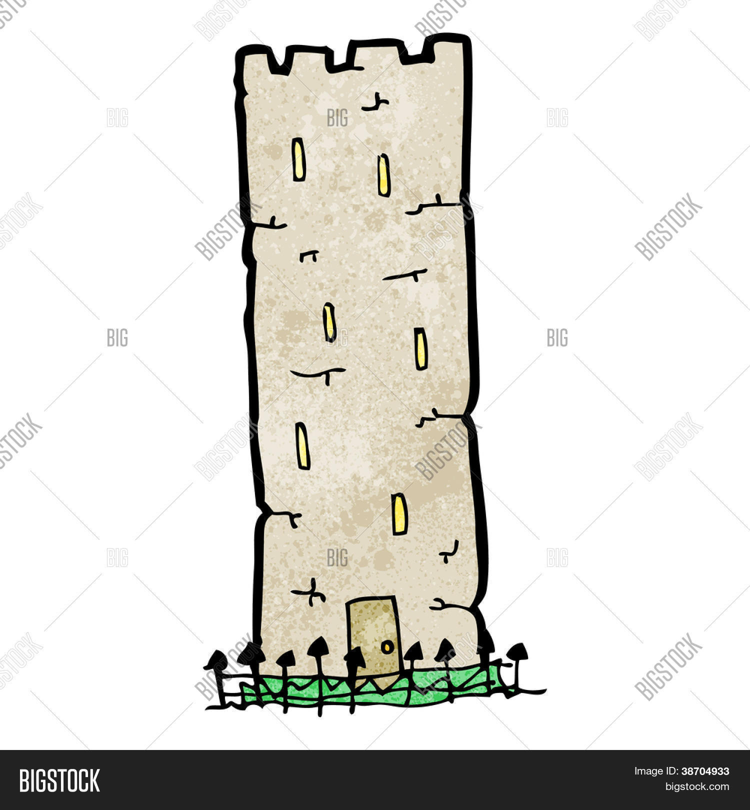 Crumbling Castle Vector & Photo (Free Trial) | Bigstock