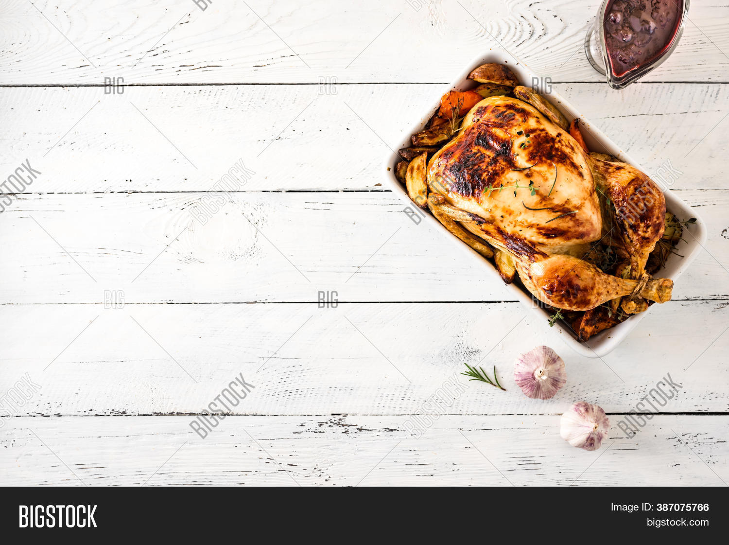 Roasted Chicken Image & Photo (Free Trial) | Bigstock