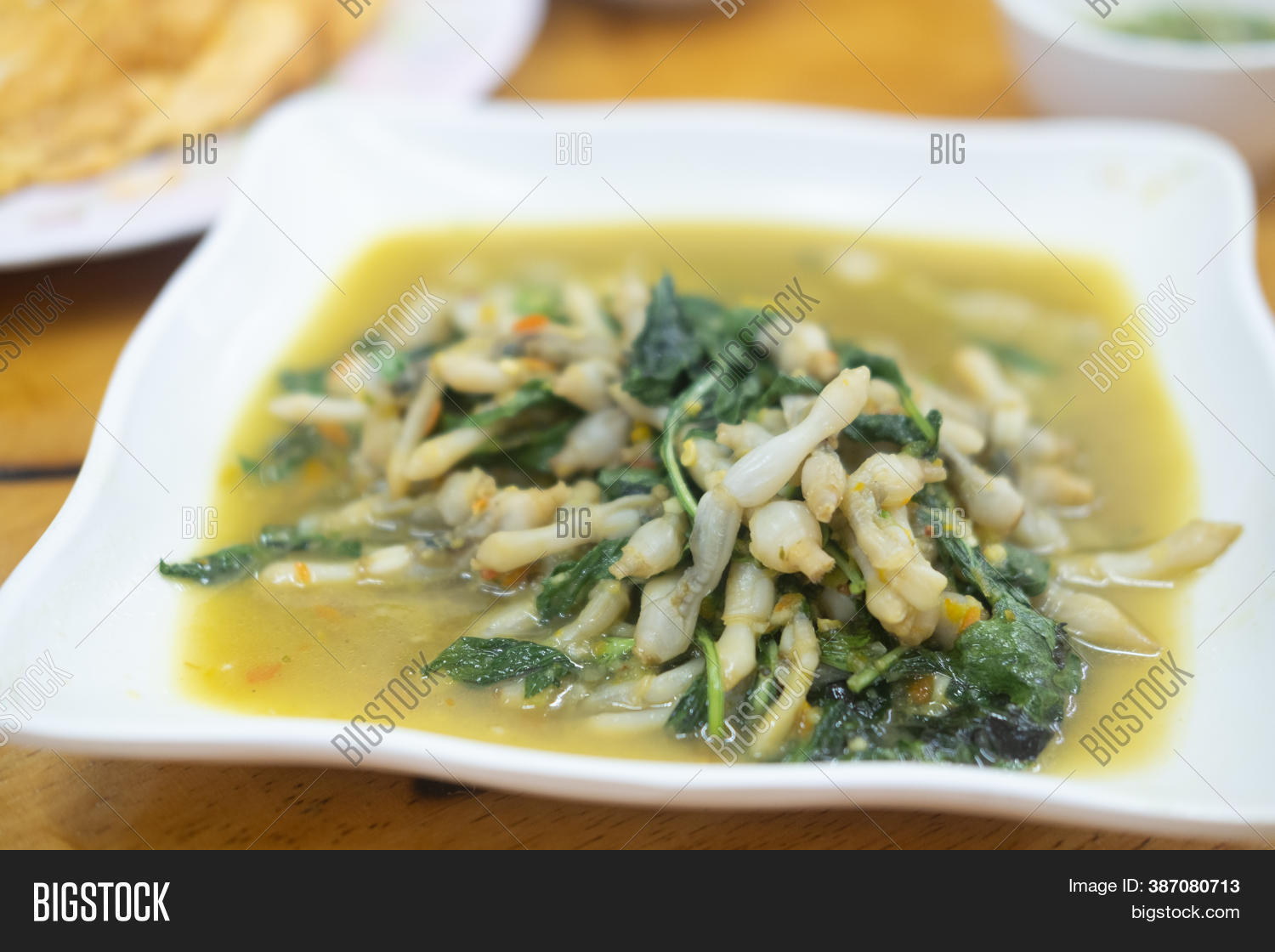 Stir-fried Razor Clams Image & Photo (Free Trial) | Bigstock