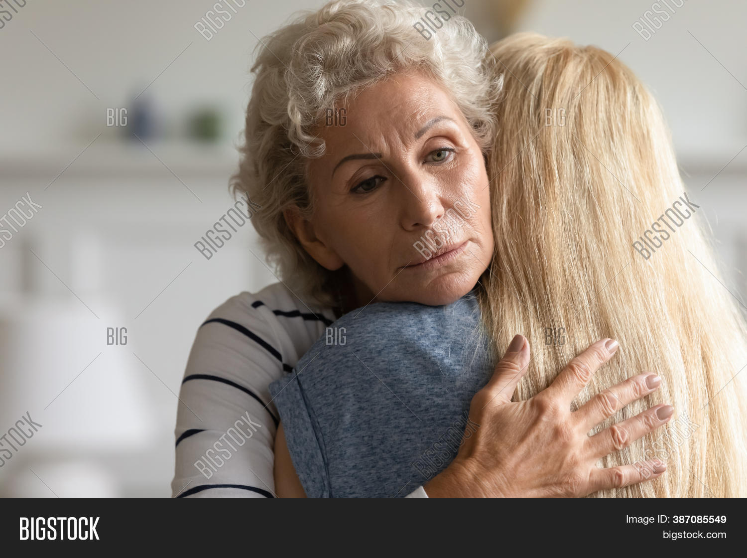 Caring Aged Mother Image & Photo (Free Trial) | Bigstock