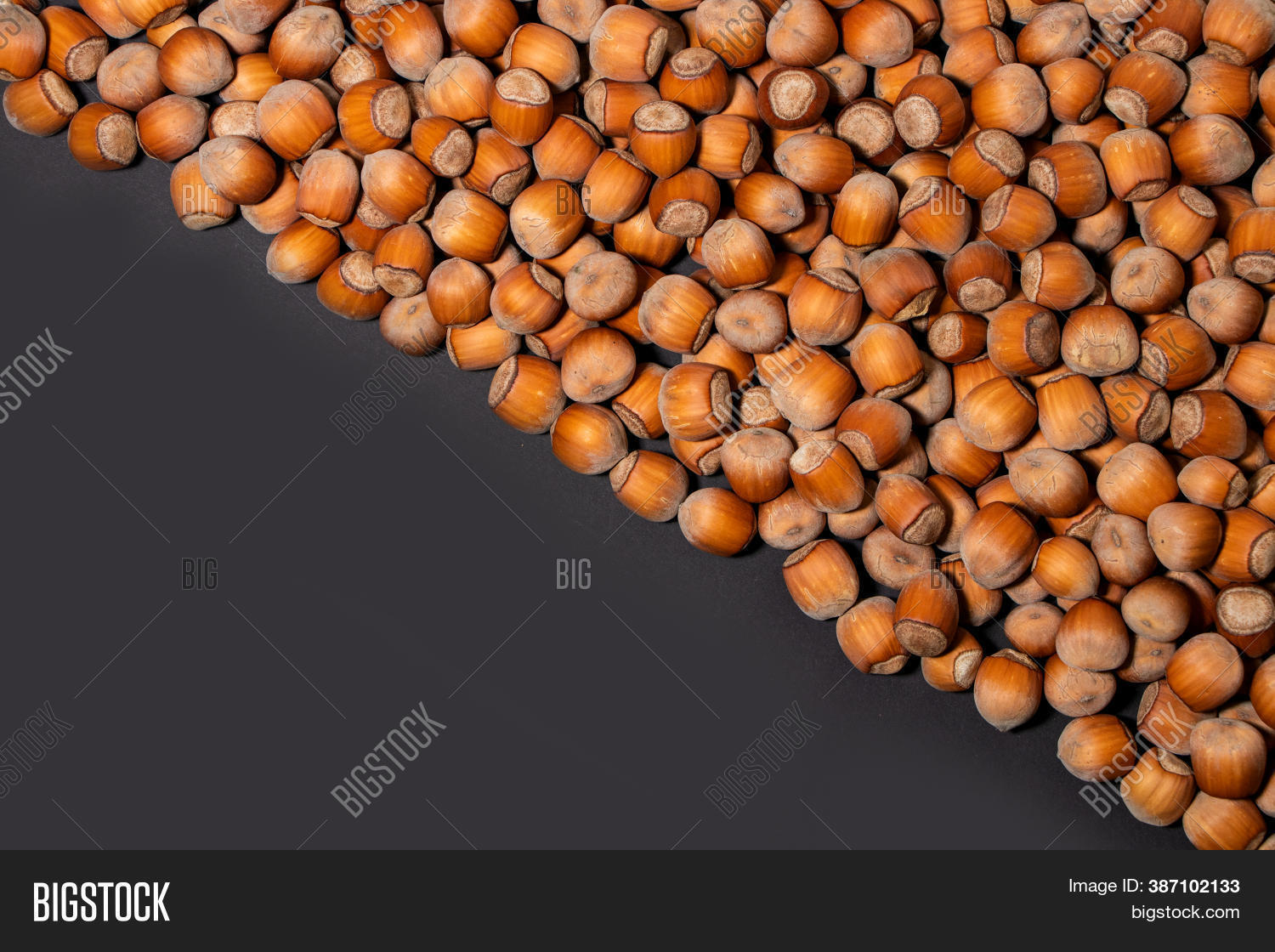 Hazelnuts. Stack Image & Photo (Free Trial) | Bigstock