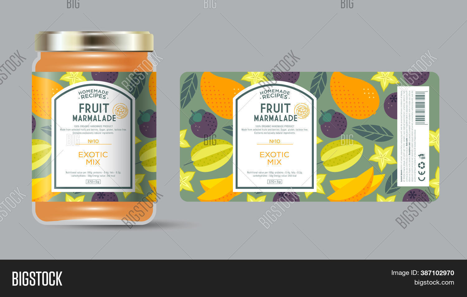 Label Packaging Vector & Photo (Free Trial) | Bigstock