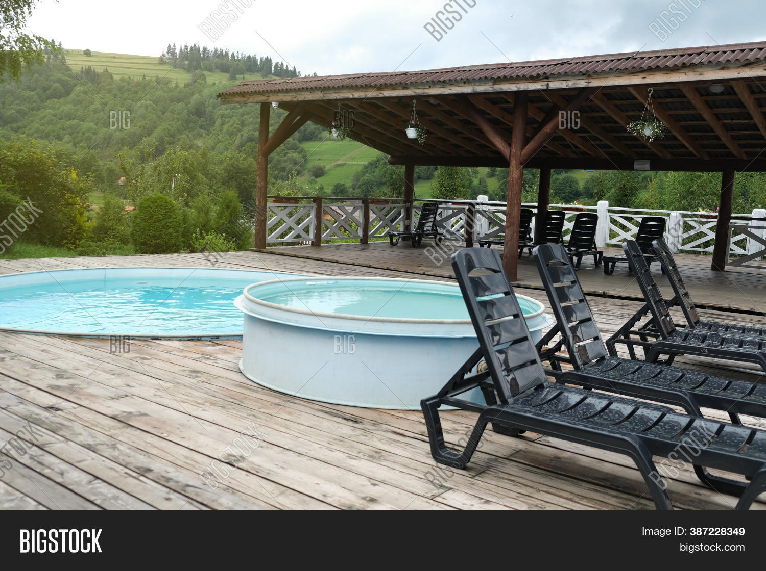 Panorama Water Pool On Image & Photo (Free Trial) | Bigstock