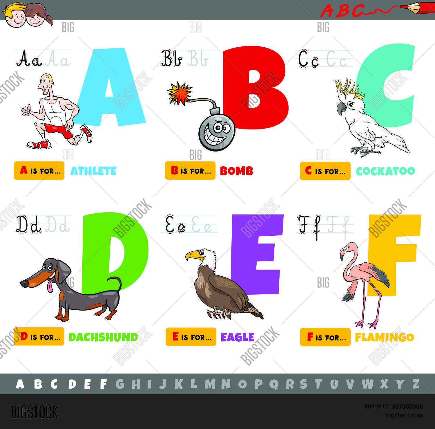 Cartoon Illustration Vector & Photo (Free Trial) | Bigstock