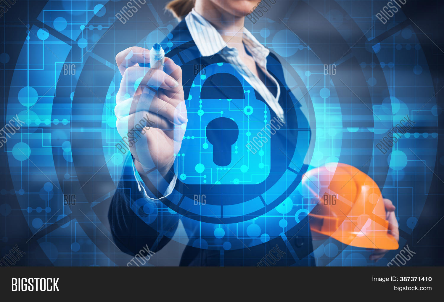 Virtual Locking Image & Photo (Free Trial) | Bigstock