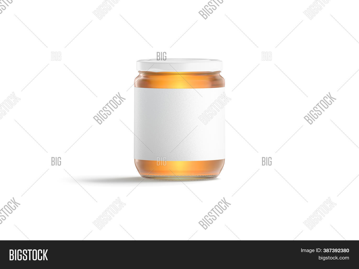 Blank Glass Jar White Image & Photo (Free Trial) | Bigstock