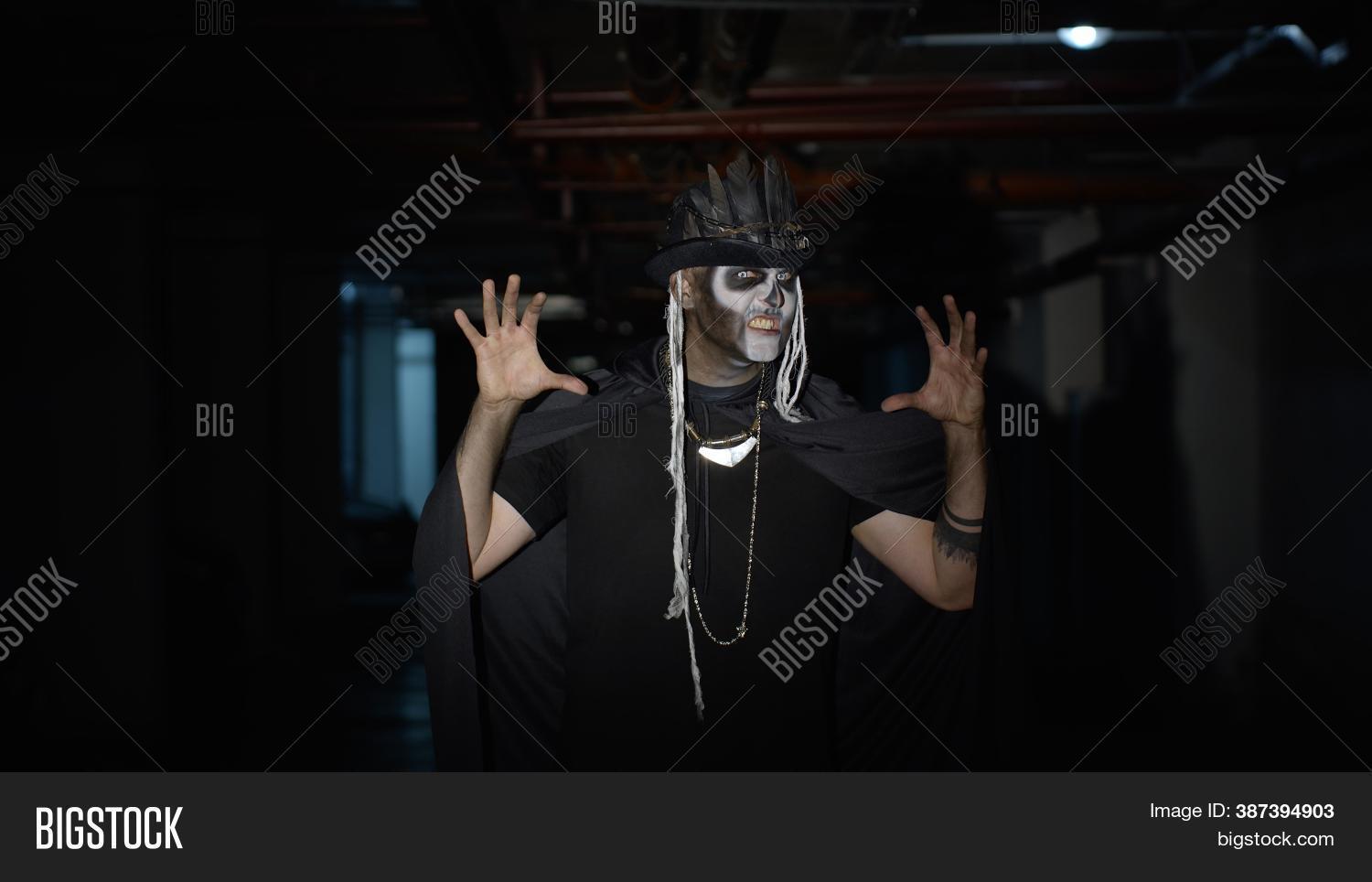 Scary Man Face Image & Photo (Free Trial) | Bigstock