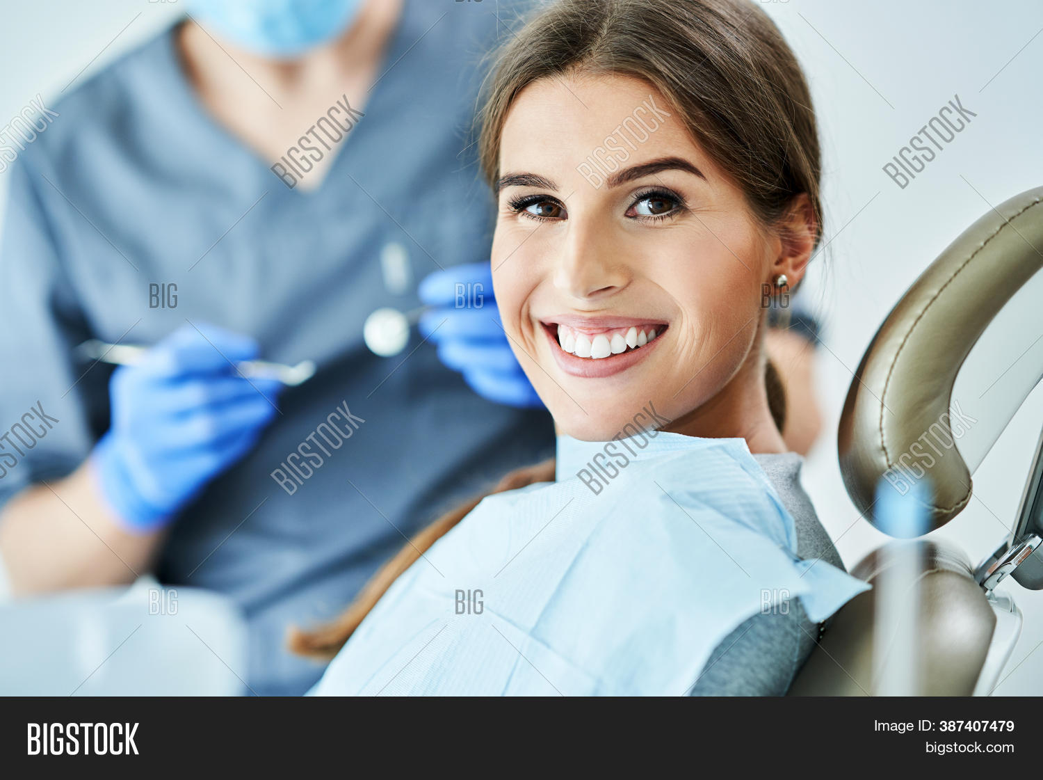 Male Dentist Woman Image And Photo Free Trial Bigstock
