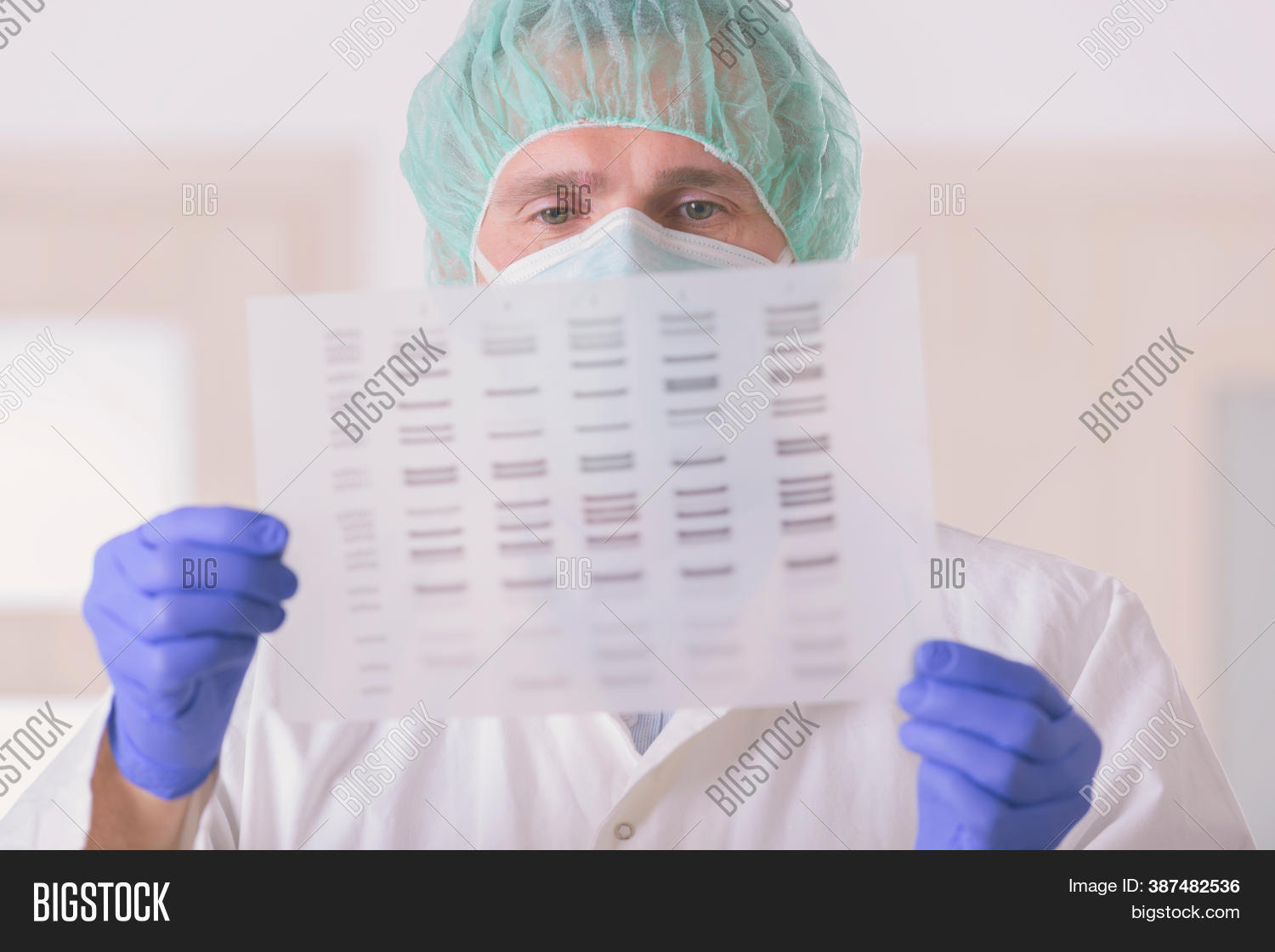Scientist Analizing Image & Photo (Free Trial) | Bigstock
