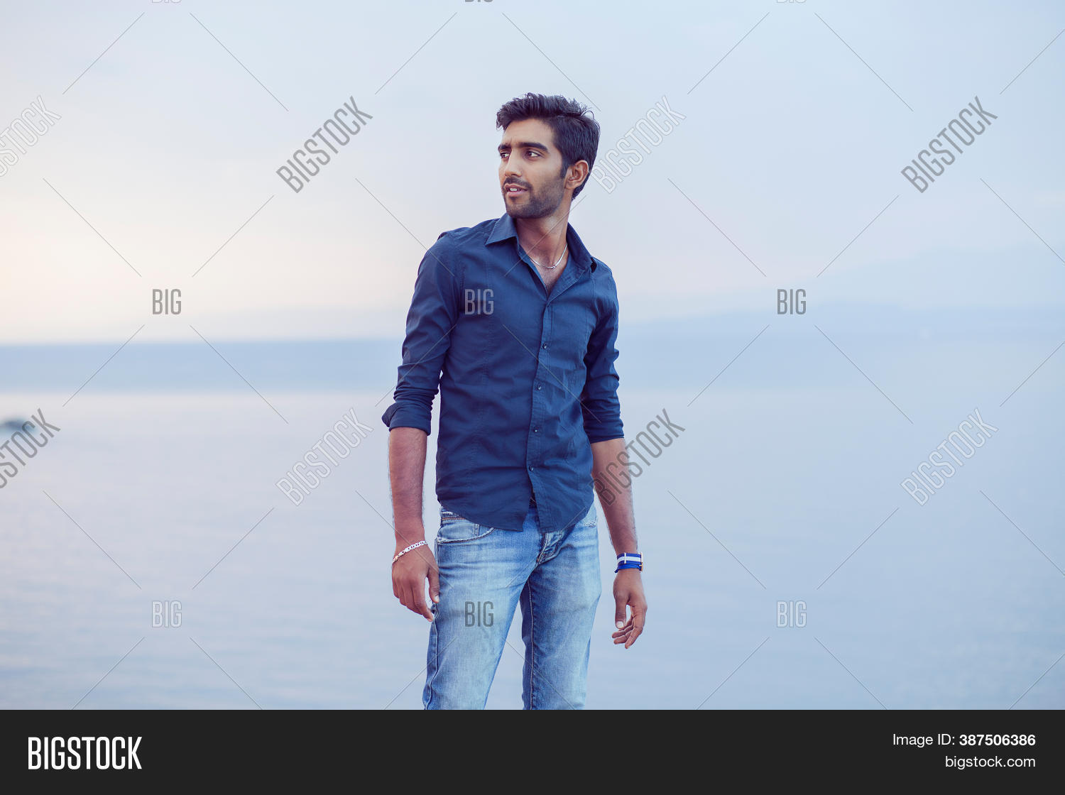 Man Walking Thoughtful Image & Photo (Free Trial) | Bigstock
