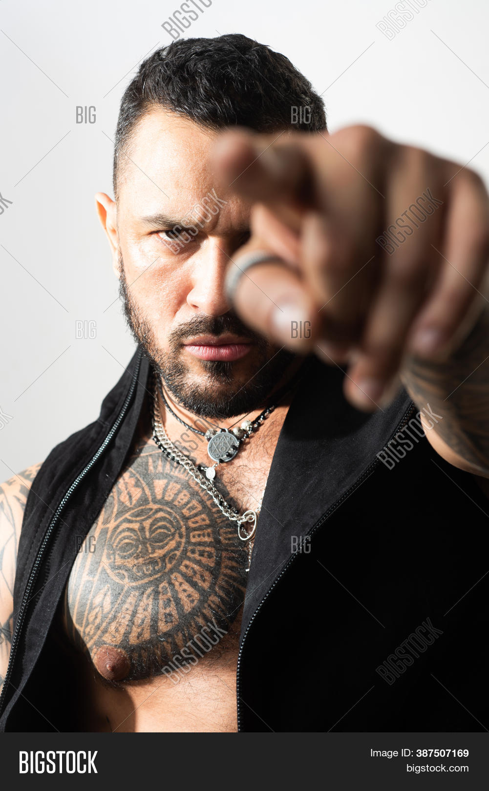 Sexy Man Finger Image & Photo (Free Trial) | Bigstock