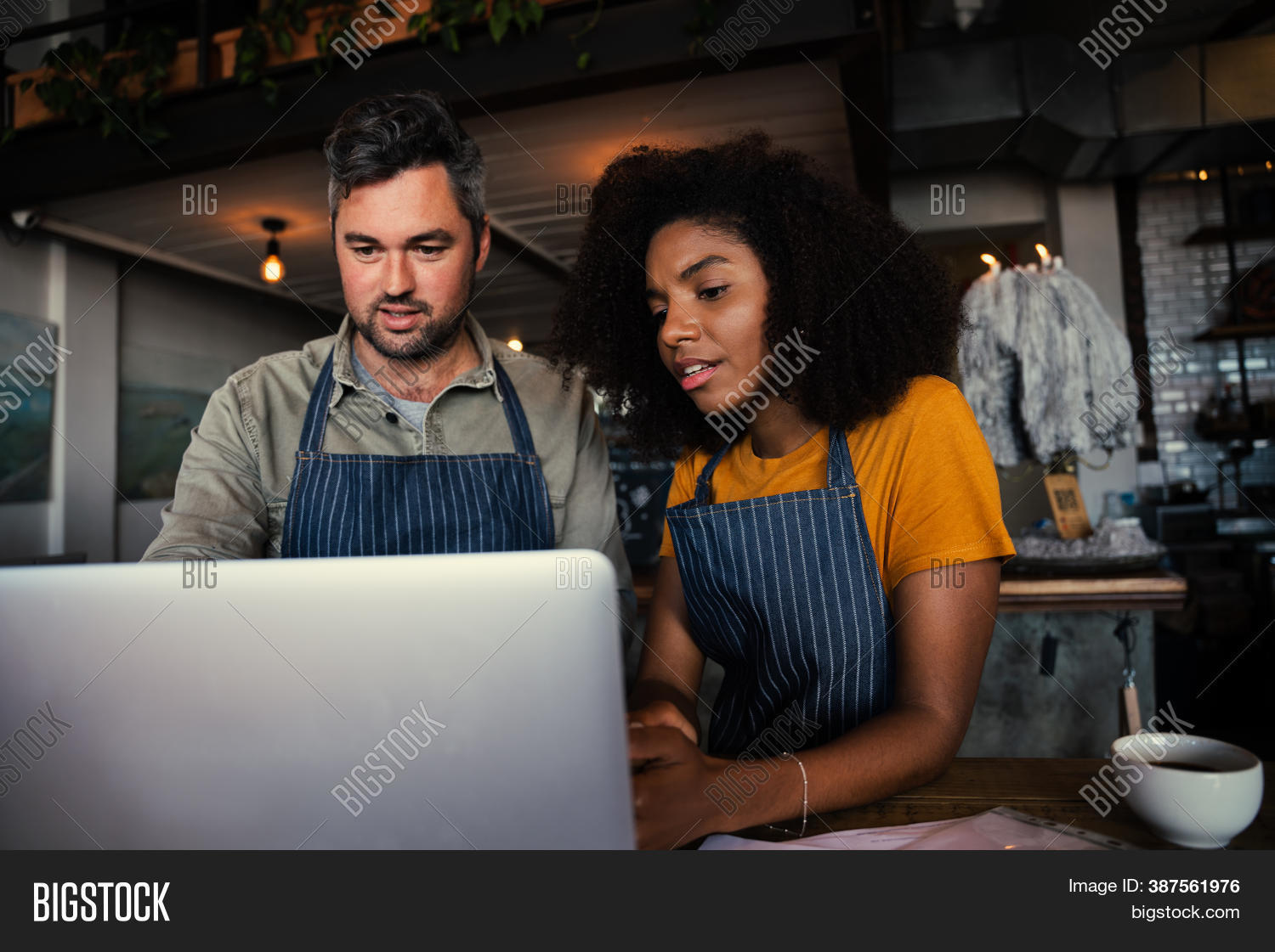 Waiter Waitress Image & Photo (Free Trial) | Bigstock