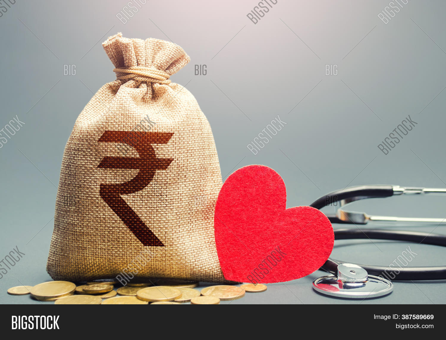 Indian Rupee Money Bag Image & Photo (Free Trial) | Bigstock