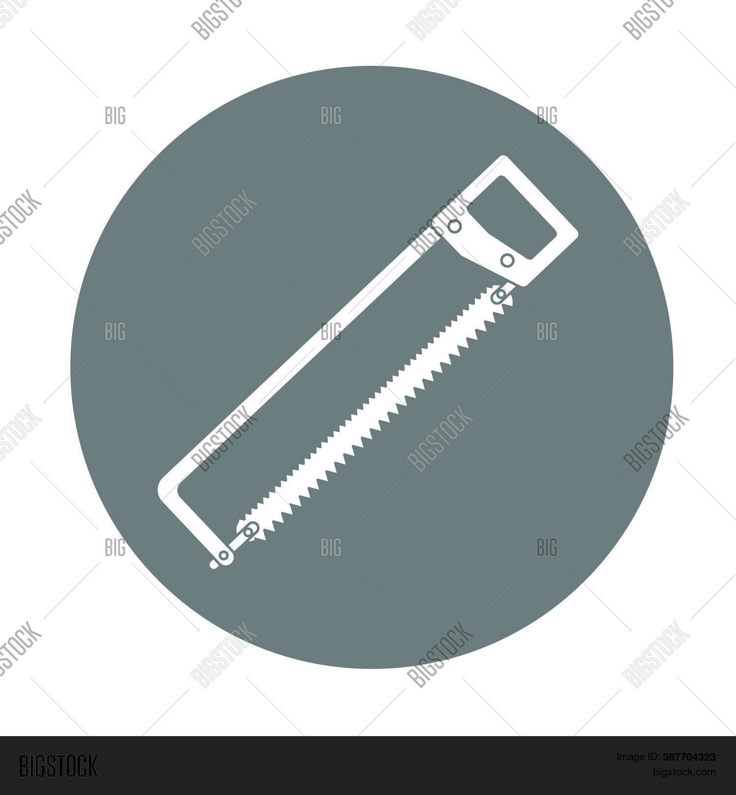 Hacksaw Carpentry Vector & Photo (Free Trial) | Bigstock