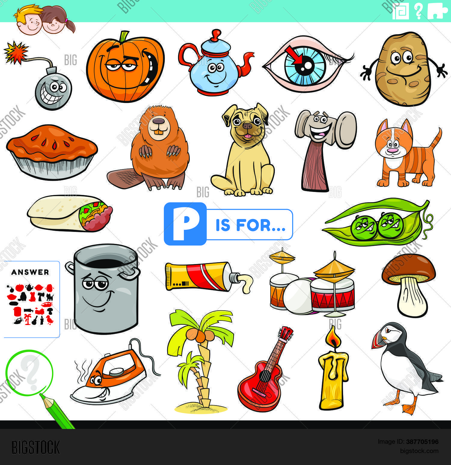 Cartoon Illustration Vector & Photo (Free Trial) | Bigstock