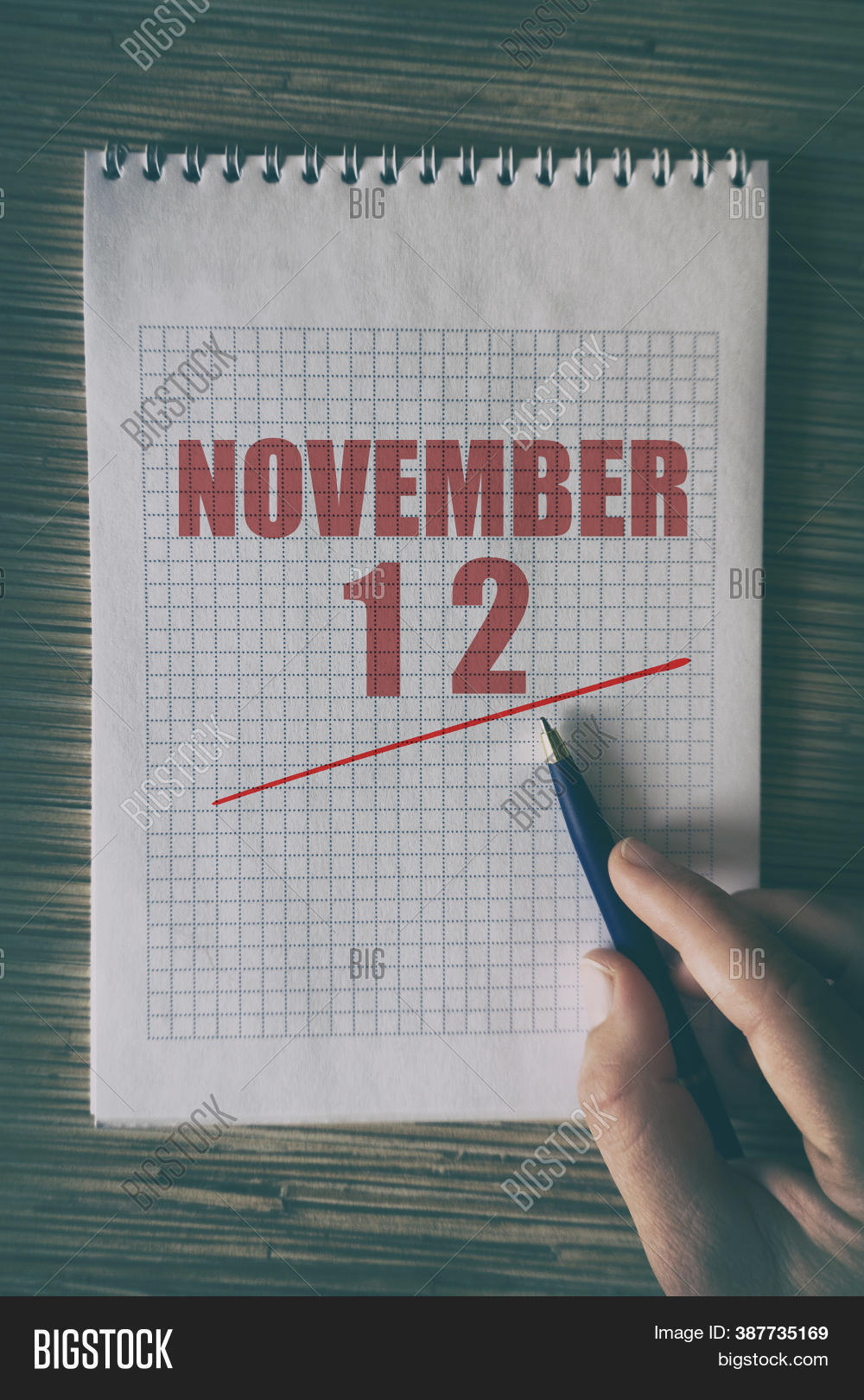 November 12th. Day 12 Image & Photo (Free Trial) | Bigstock