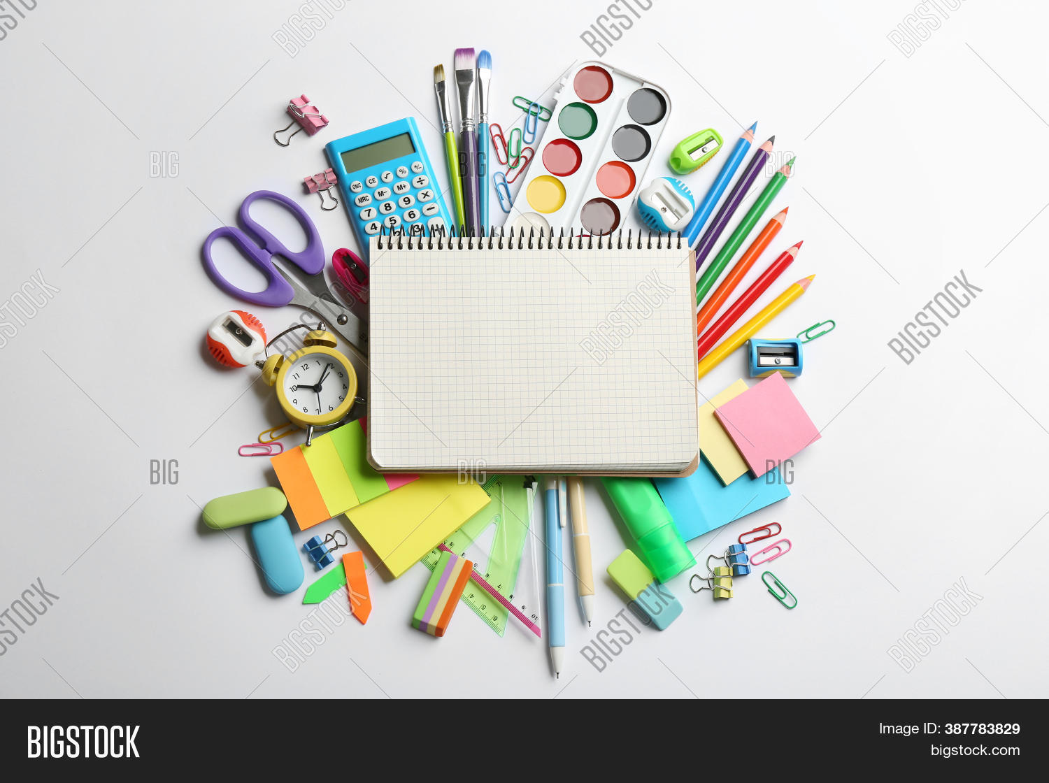 Blank Notebook School Image & Photo (Free Trial) | Bigstock