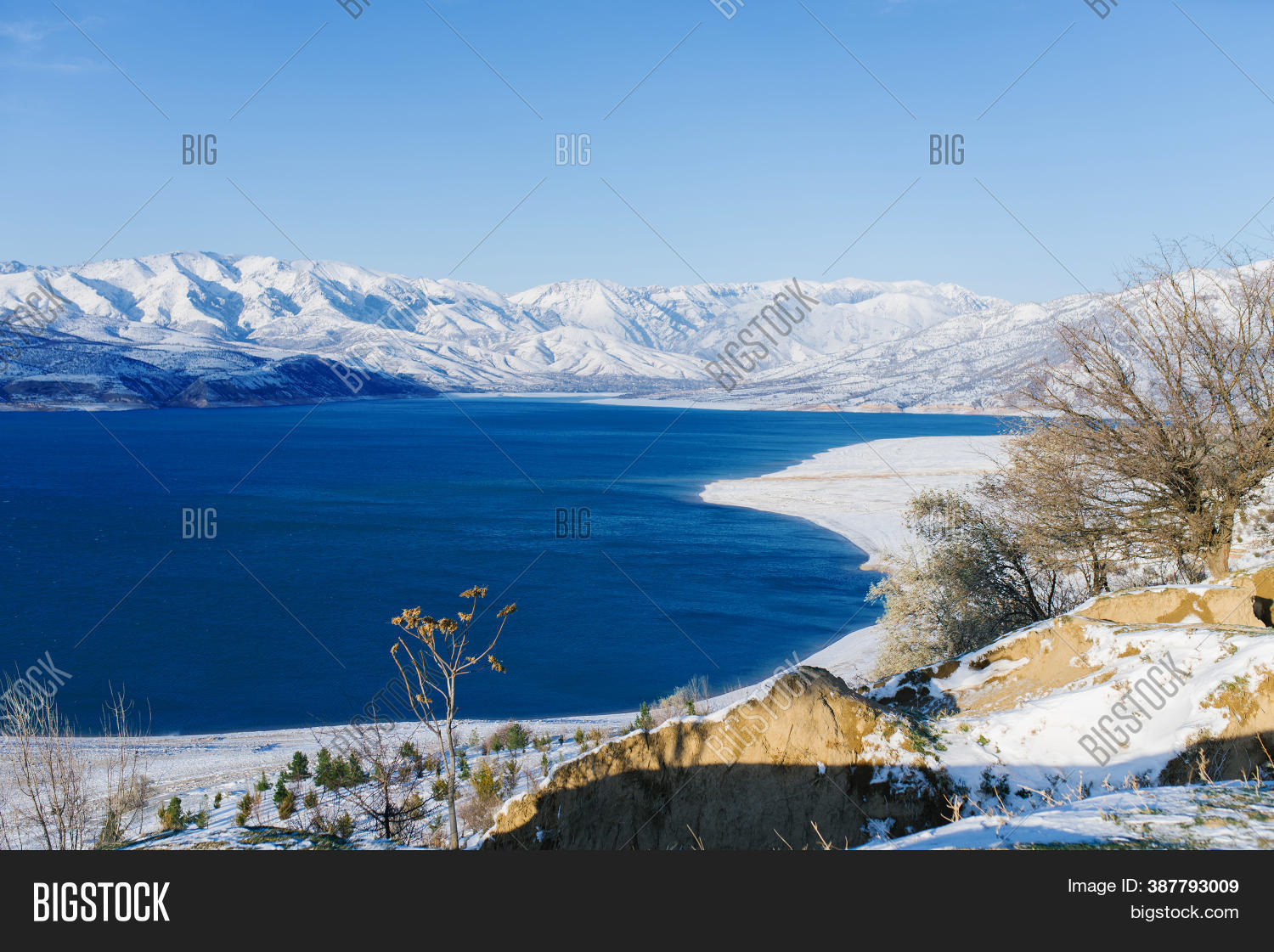 Charvak Reservoir Image & Photo (Free Trial) | Bigstock