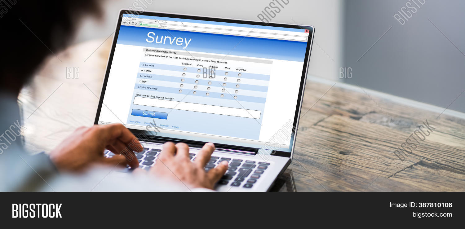 Online Survey Form. Image & Photo (Free Trial) | Bigstock