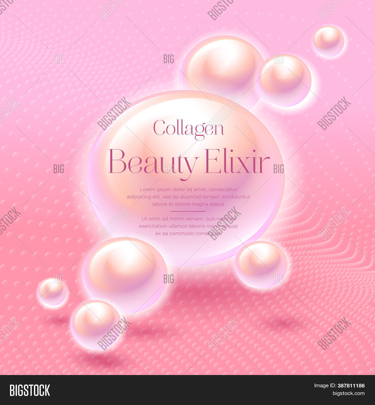 Collagen. Beauty Vector & Photo (Free Trial) | Bigstock