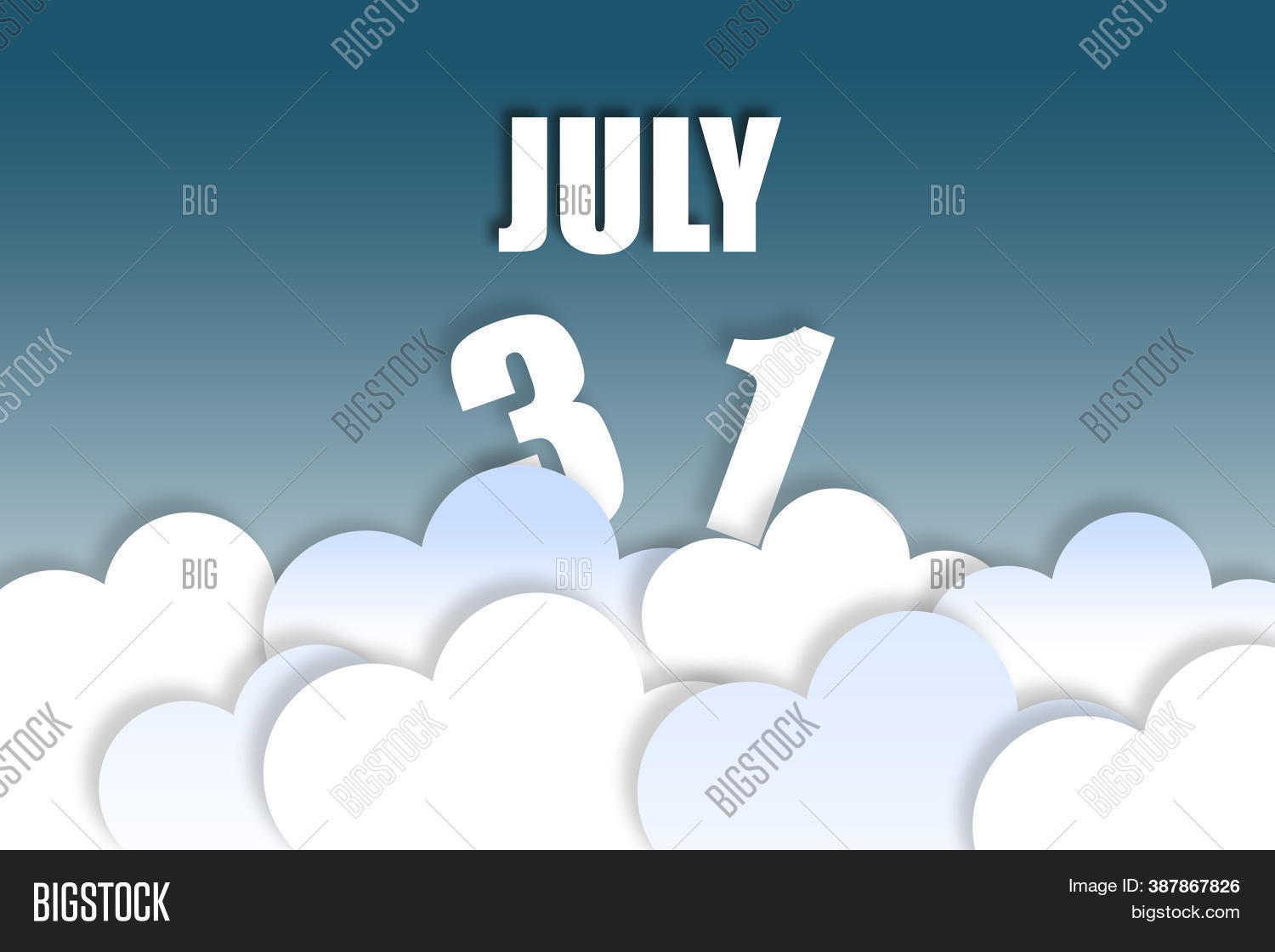 July 31st. Day 31of Image & Photo (Free Trial) | Bigstock