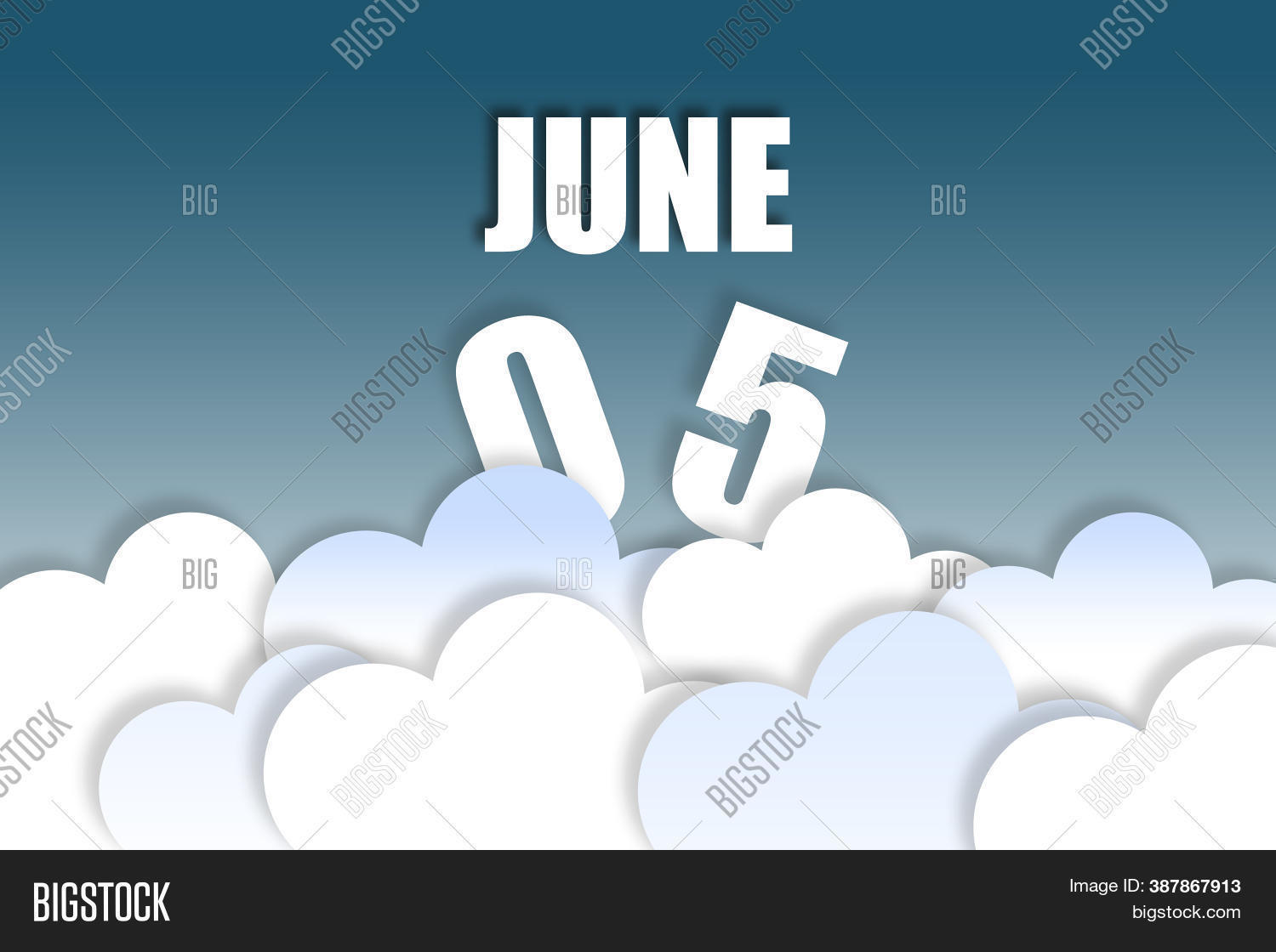 June 5th. Day 5 Month Image & Photo (Free Trial) | Bigstock
