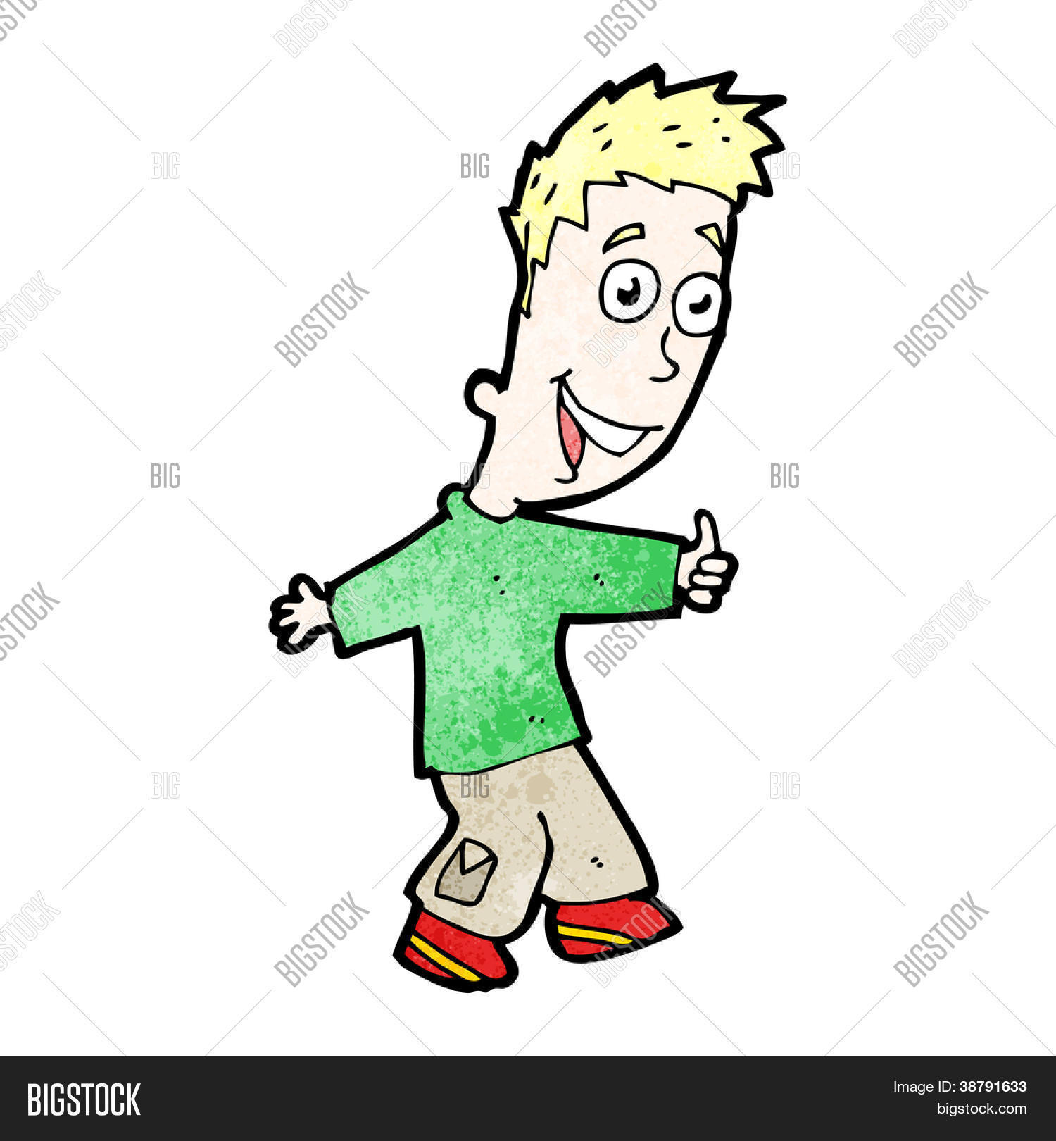 Cartoon Positive Vector & Photo (Free Trial) | Bigstock