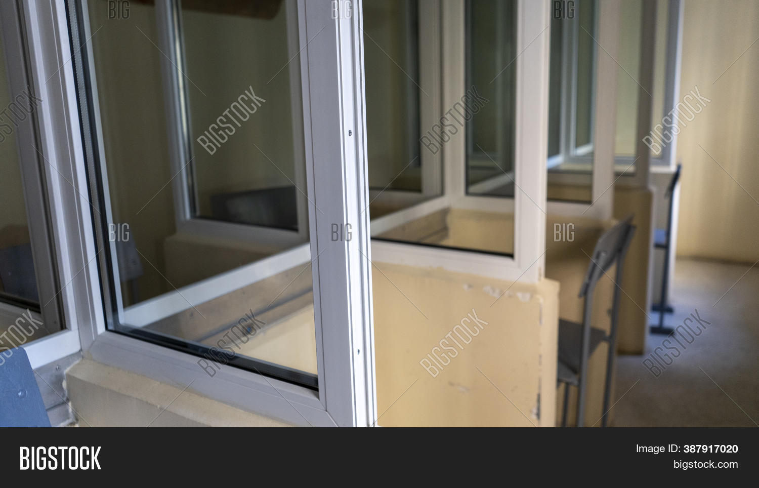 Visiting Booths Prison Image & Photo (Free Trial) | Bigstock