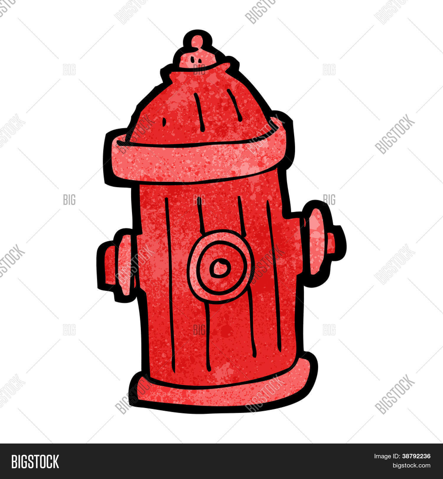 Cartoon Fire Hydrant Vector & Photo (Free Trial) | Bigstock