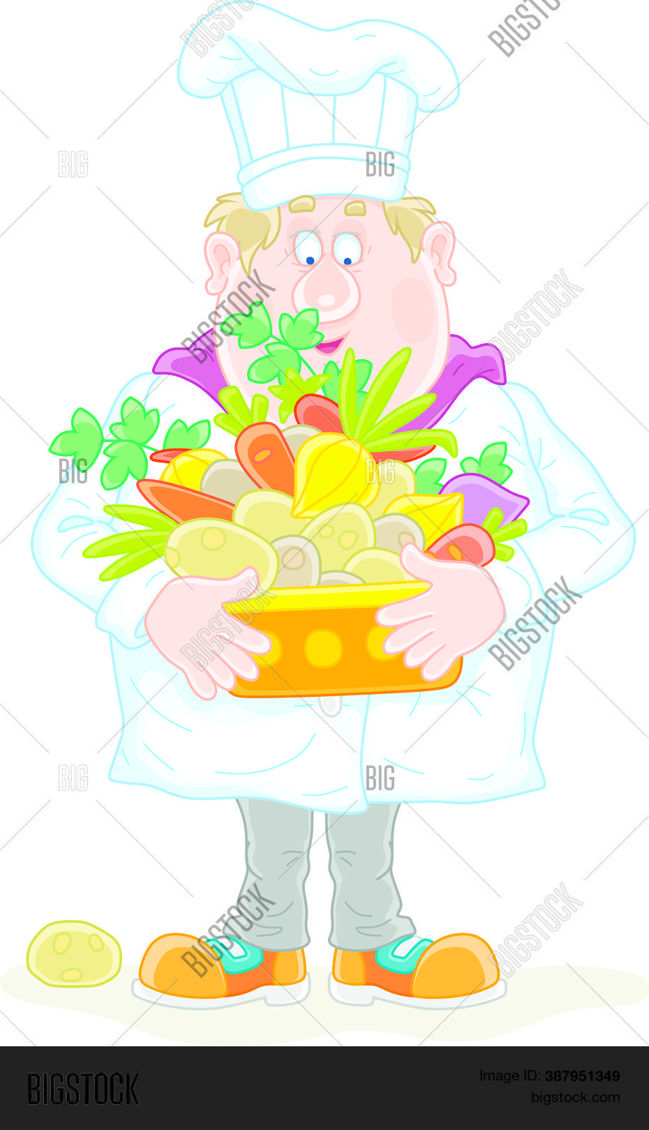 Funny Smiling Fat Vector & Photo (Free Trial) | Bigstock