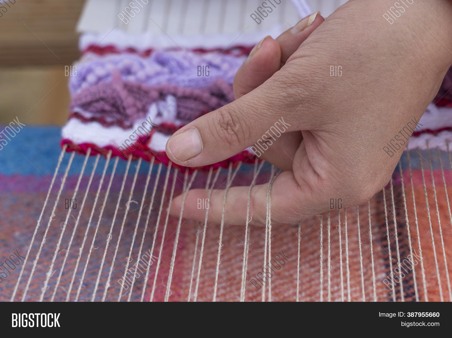 Hands Woman Weaving Image & Photo (Free Trial) | Bigstock