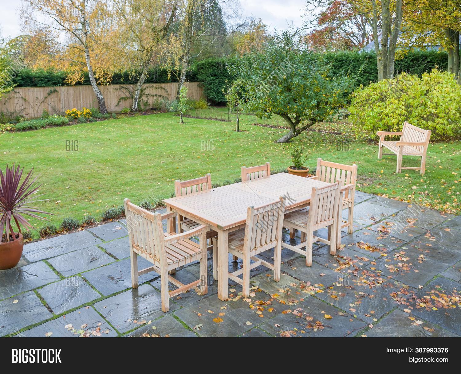 Large Uk Back Garden Image & Photo (Free Trial) | Bigstock