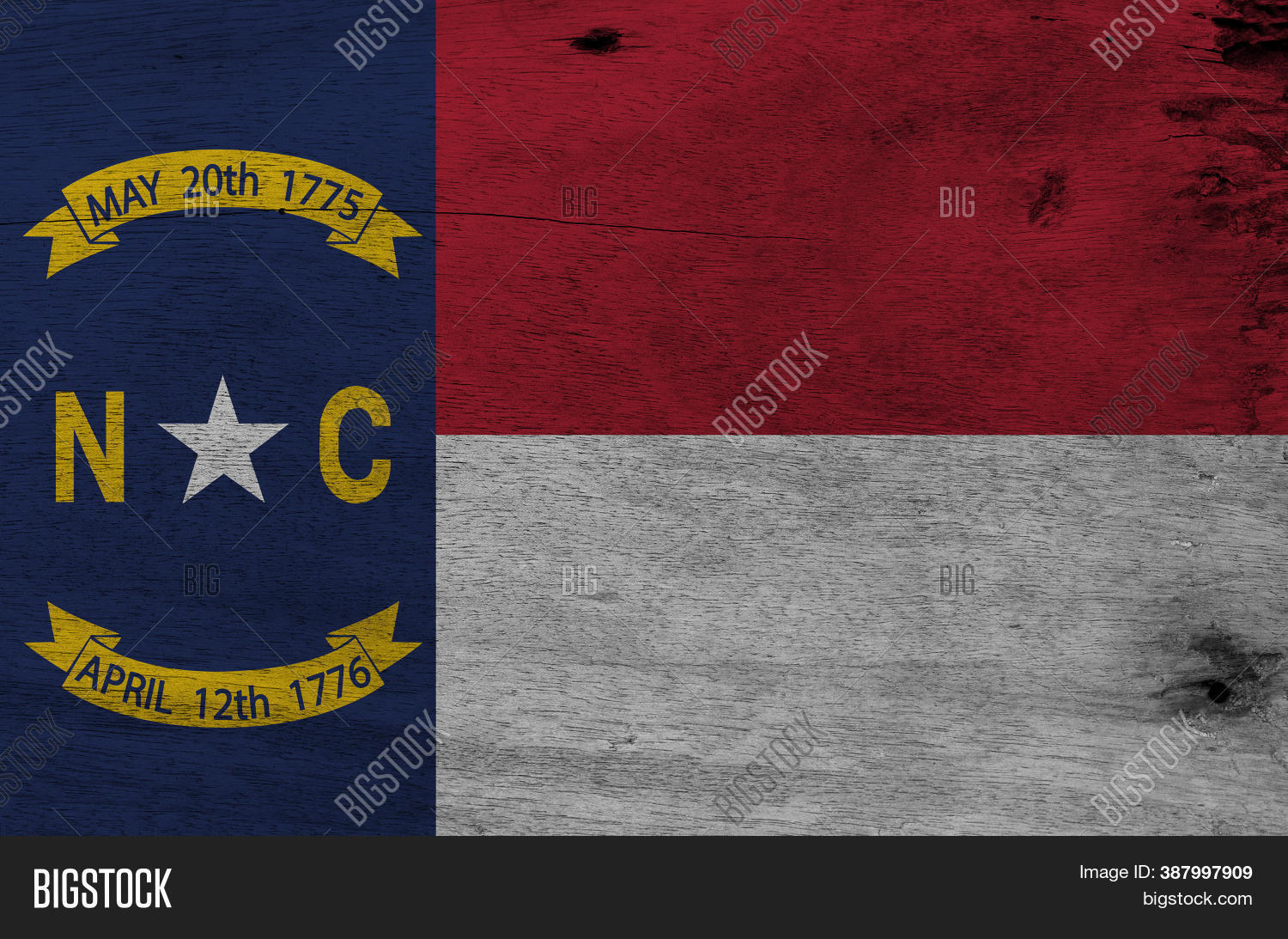 Flag North Carolina On Image & Photo (Free Trial) | Bigstock